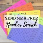 Number Search Math Fact Practice