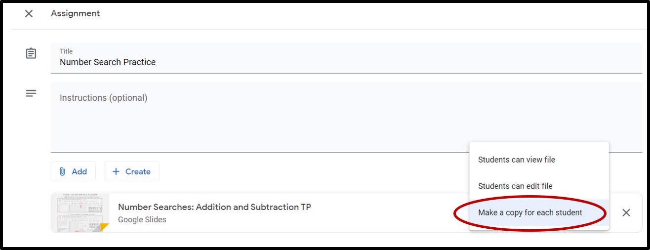 How to Create and Assignment in Google Classroom