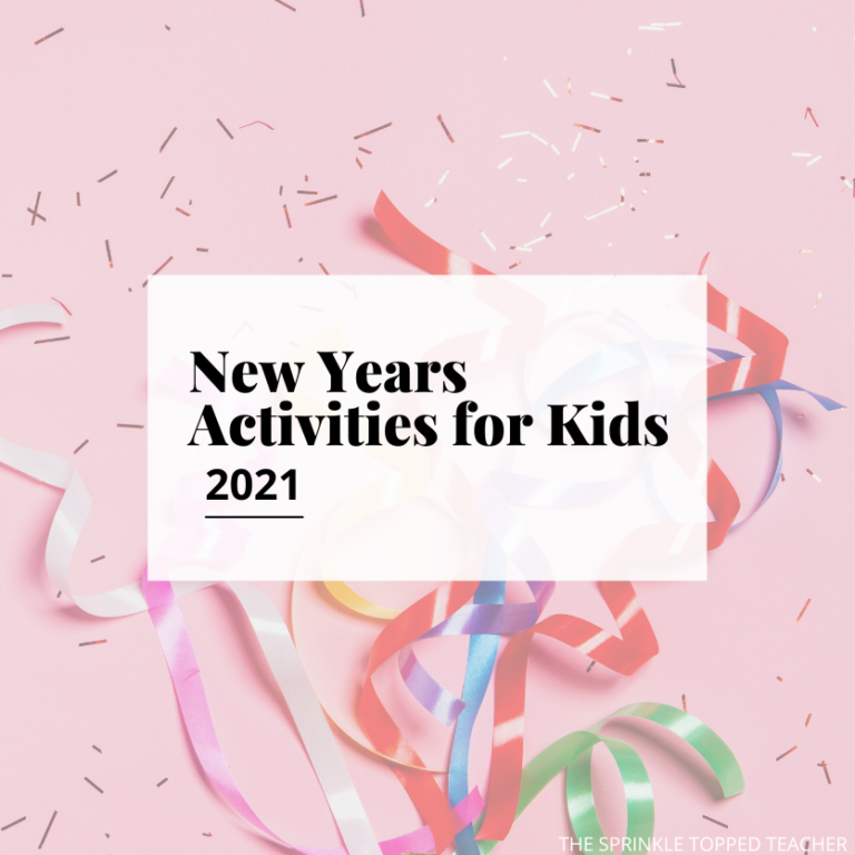New Years Activities for Kids 2021