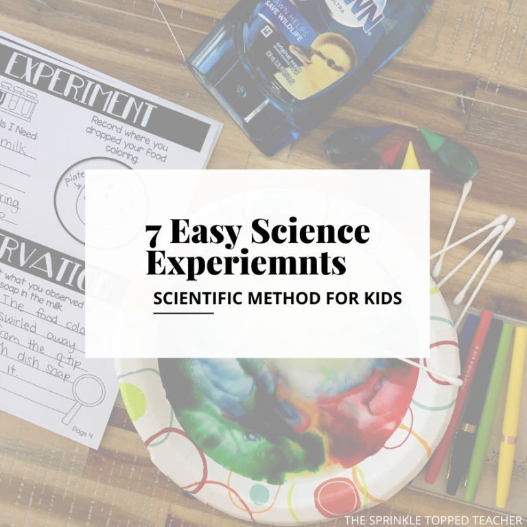 7 Easy Scientific Method Experiments