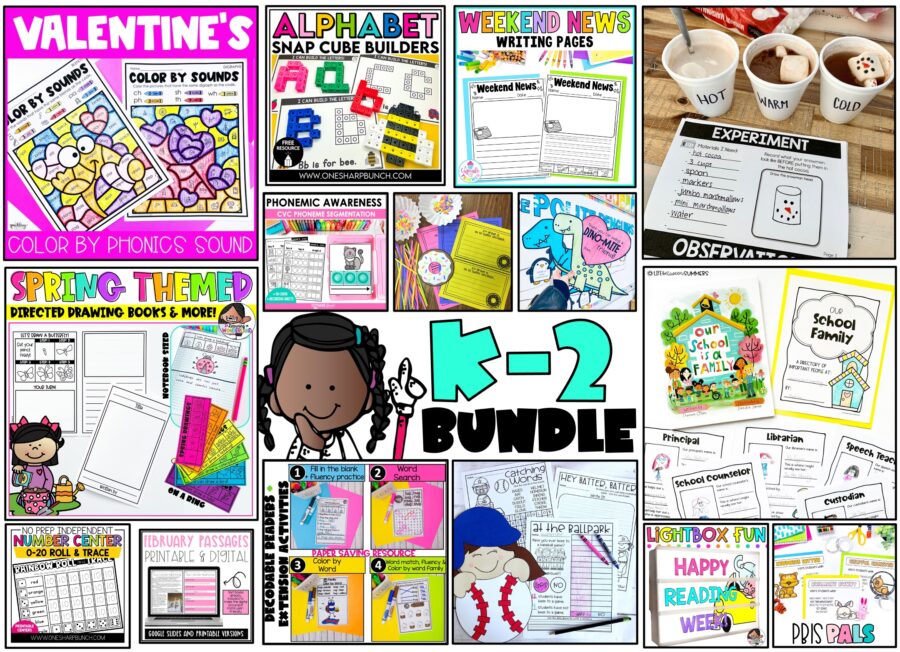 K-2 FREEBIE BUNDLE!